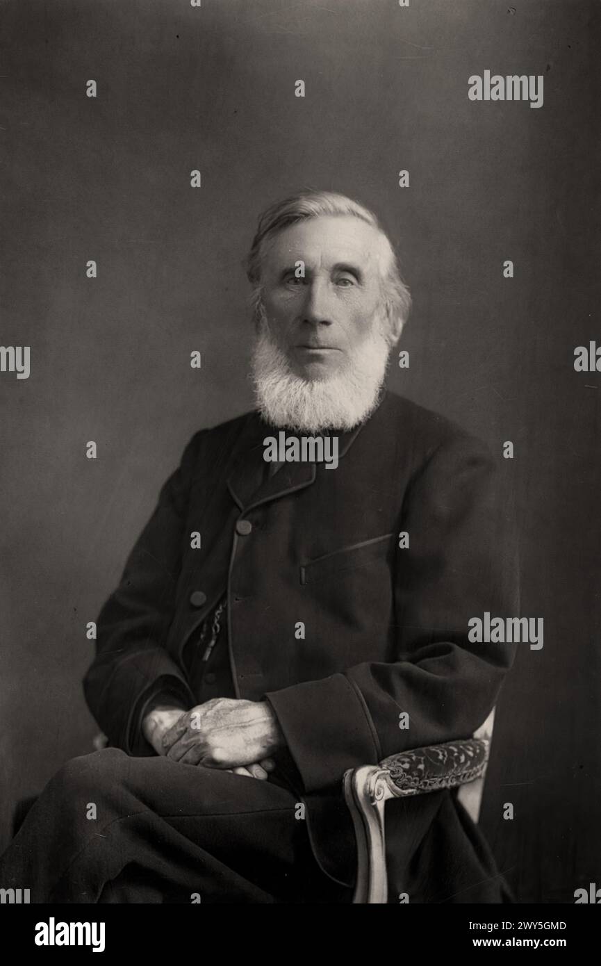 John Tyndall (1820-1893) Irish-born British physicist - Unknow ...