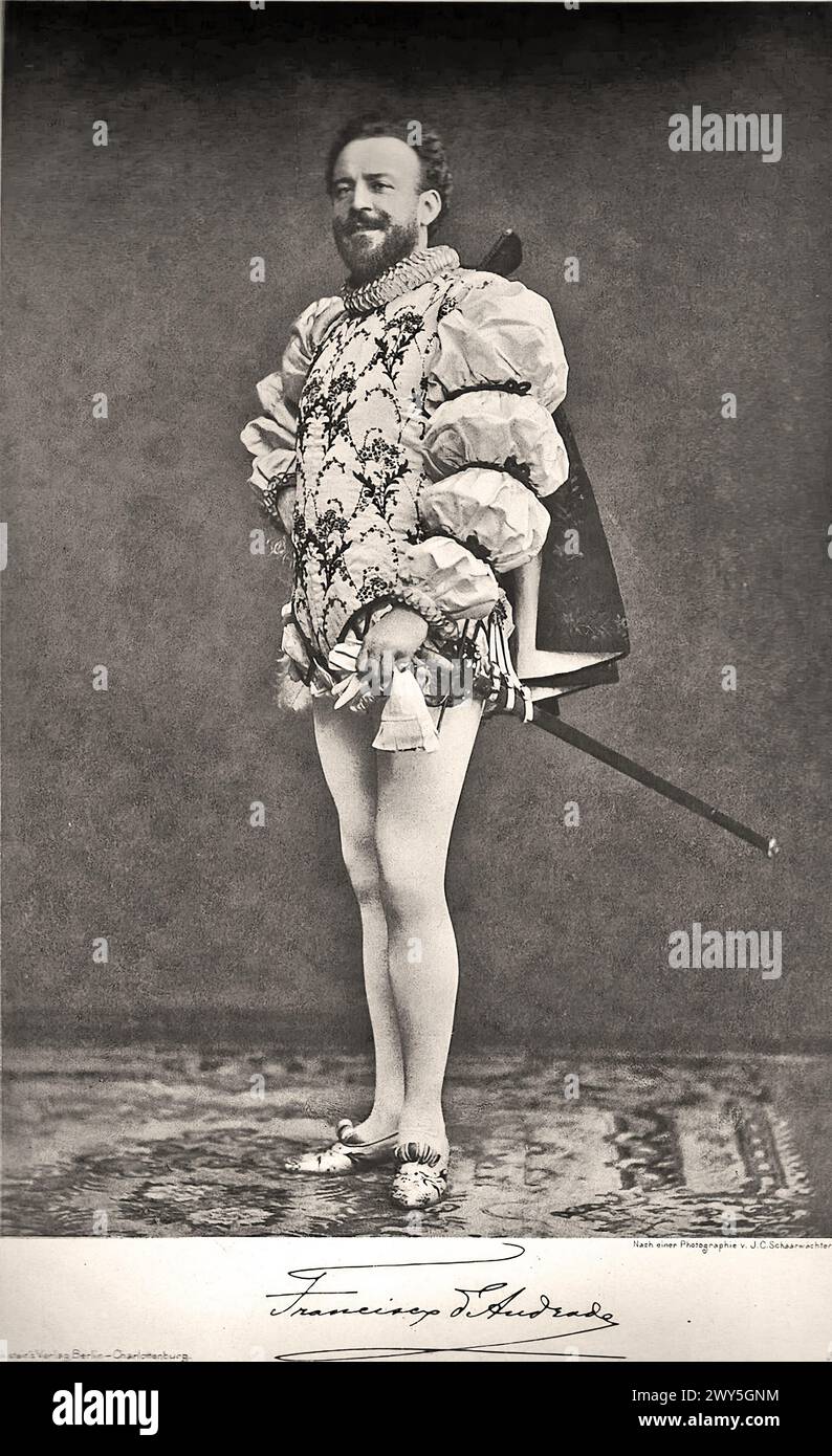 Francisco d'Andrade as Don Giovanni Stock Photo - Alamy