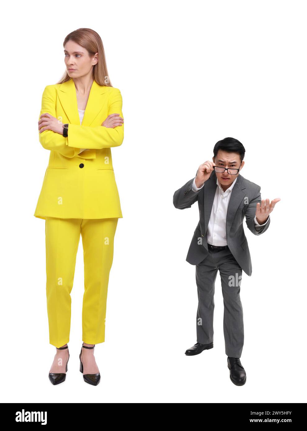 Giant woman small man hi-res stock photography and images - Alamy