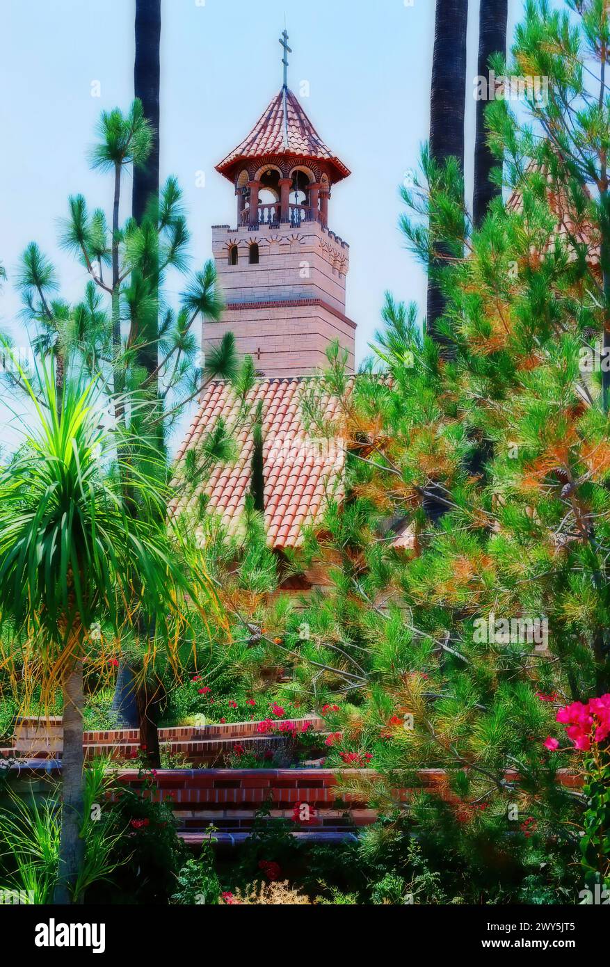 Greek orthodox chapel at St. Anthony's monastery in Arizona Stock Photo ...