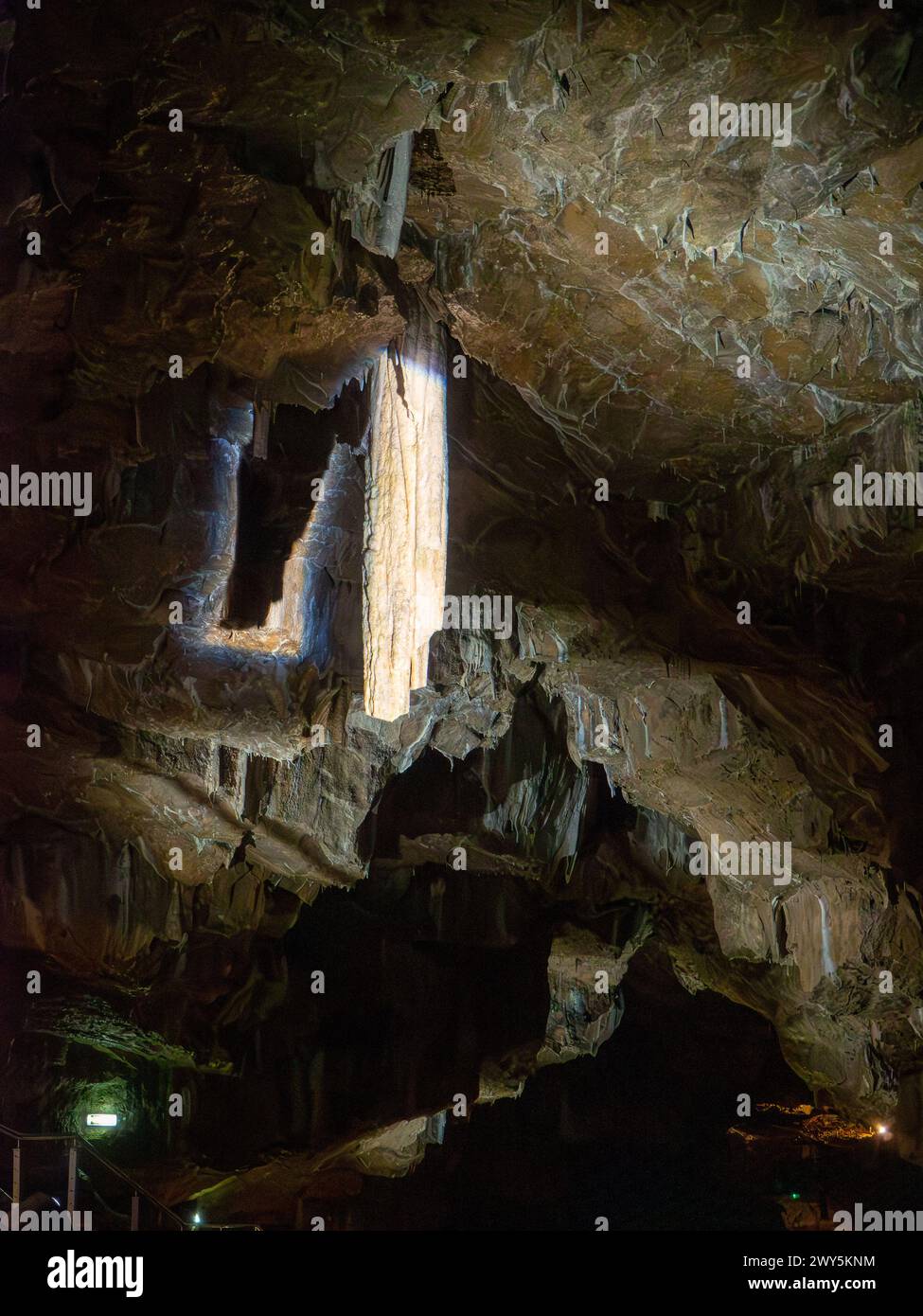 The Flitch of Bacon in Poole's Cavern Buxton Derbyshire Stock Photo - Alamy