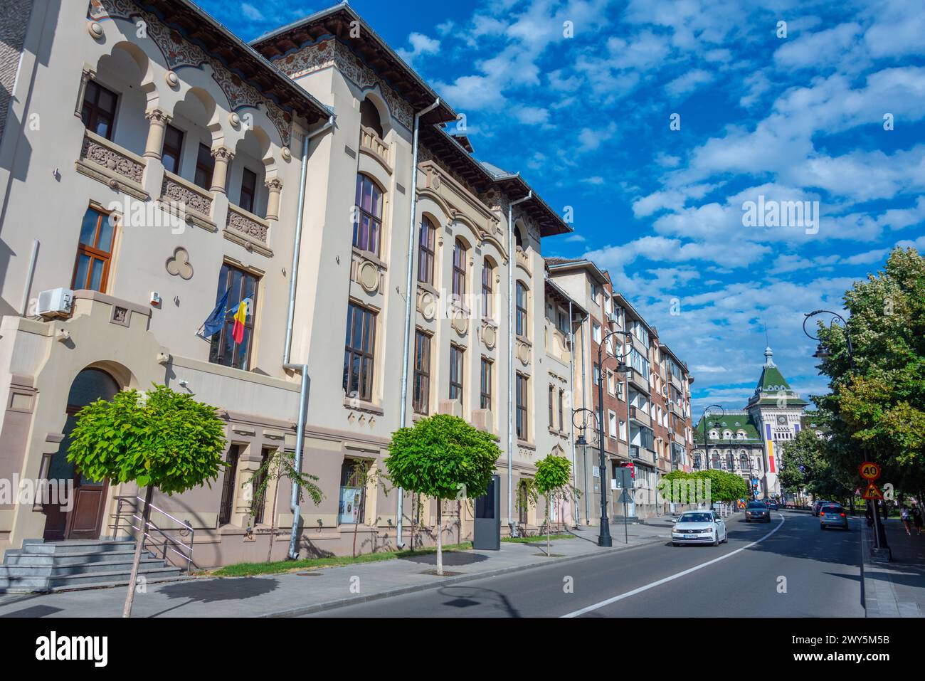 Historical houses in the center of Craiova, Romania Stock Photo - Alamy