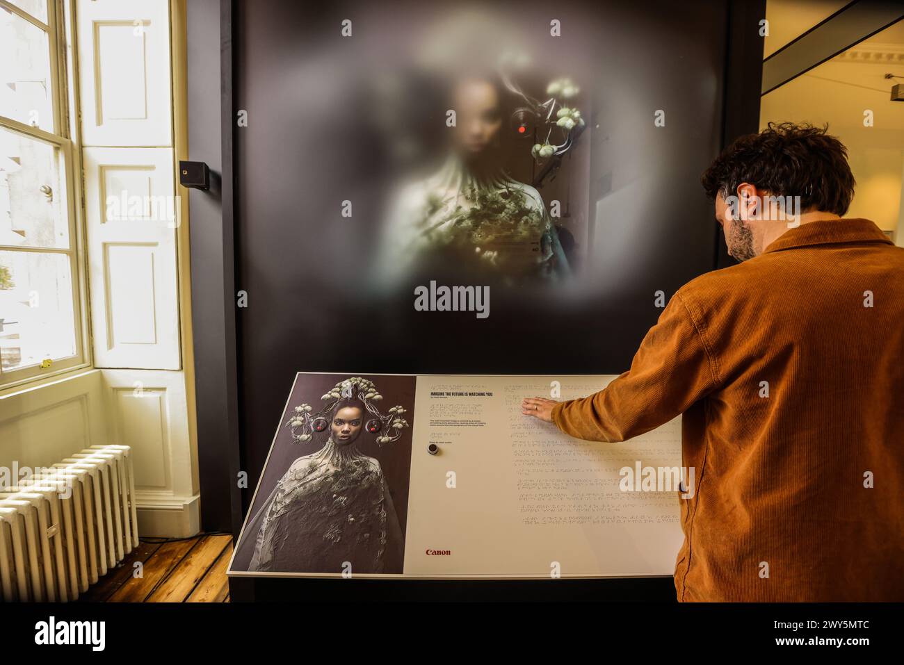 Somerset House London 04-April 2024 All photographs are described in ...