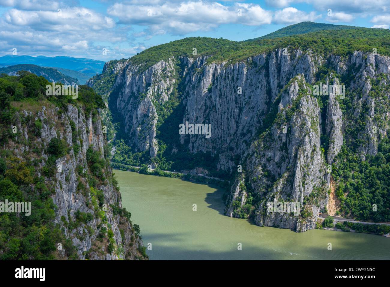 Iron Gates national park in Romania Stock Photo - Alamy