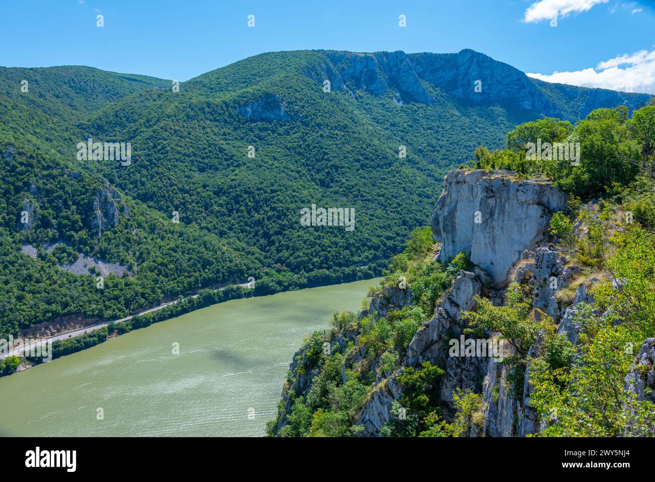 Iron gates danube panorama hi-res stock photography and images - Alamy