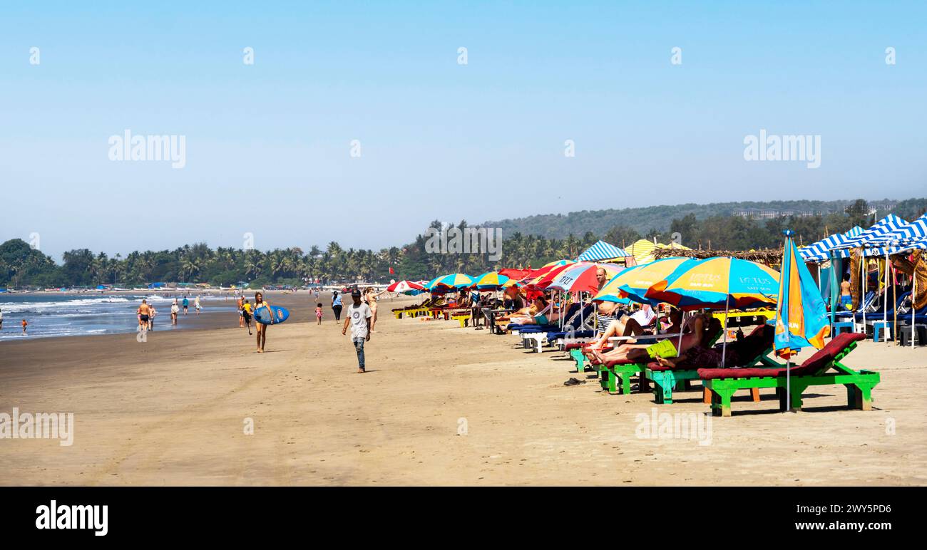 Indien, Goa, Morjim, Arambol beach Stock Photo - Alamy