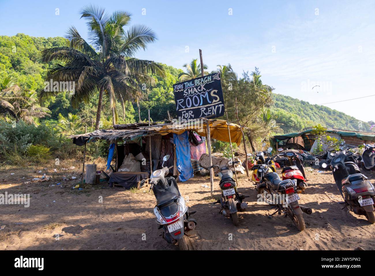 Indien, Goa, Querim Beach Stock Photo - Alamy