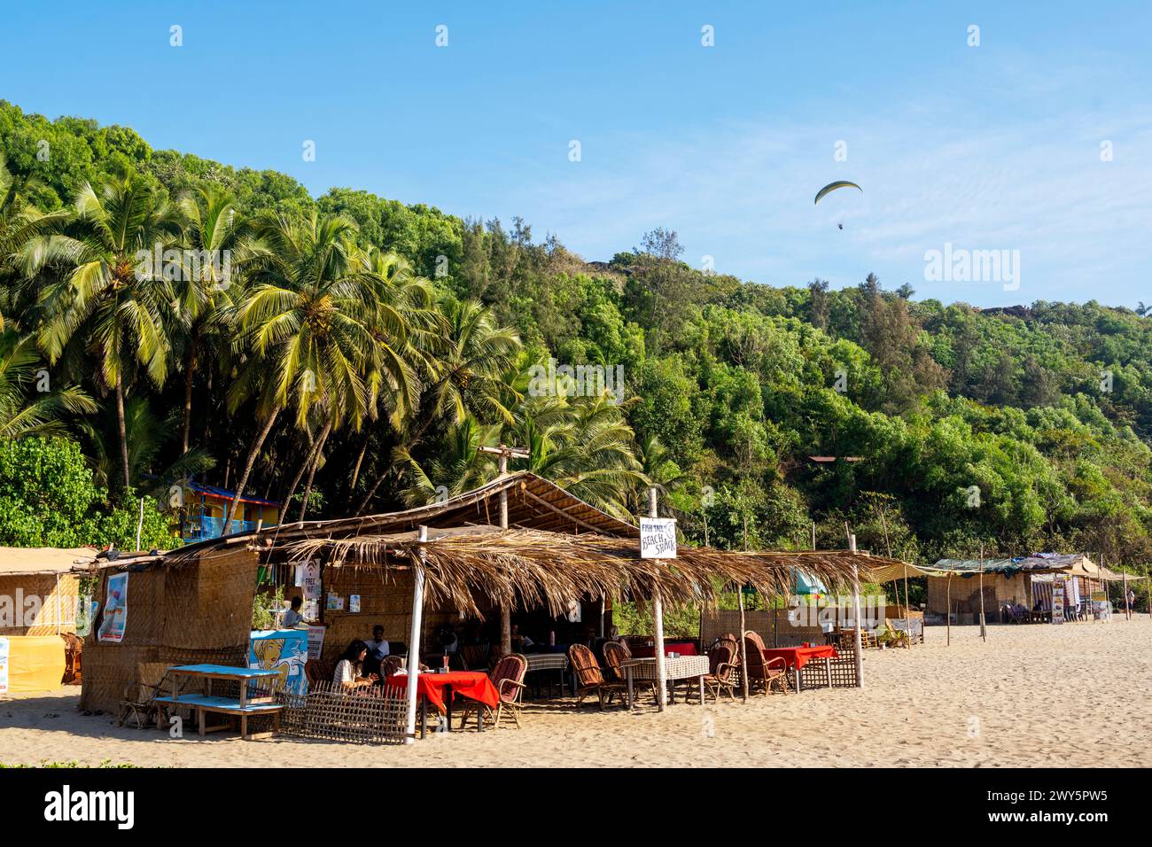 Indien, Goa, Querim Beach Stock Photo - Alamy
