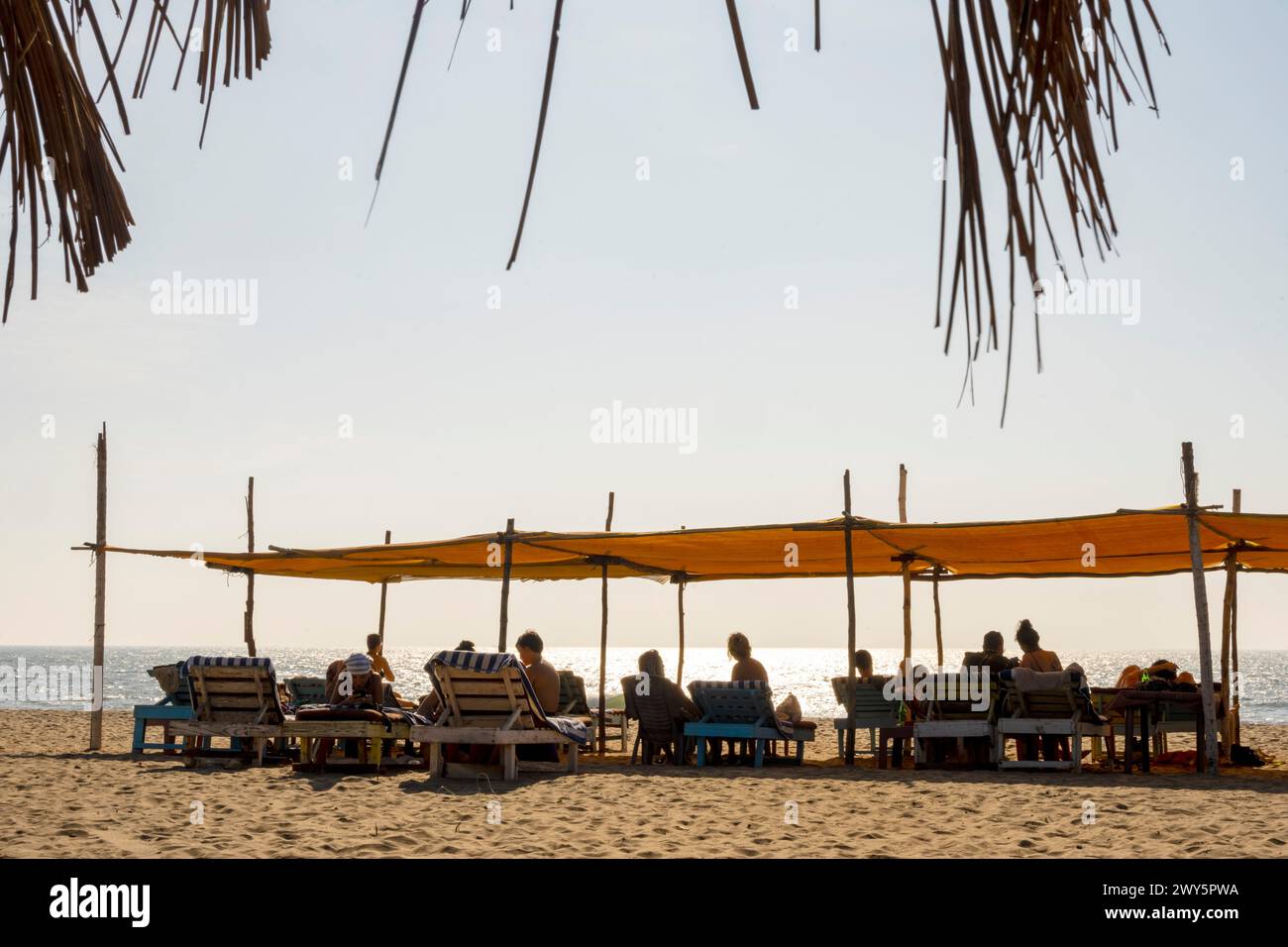 Indien, Goa, Querim Beach Stock Photo - Alamy