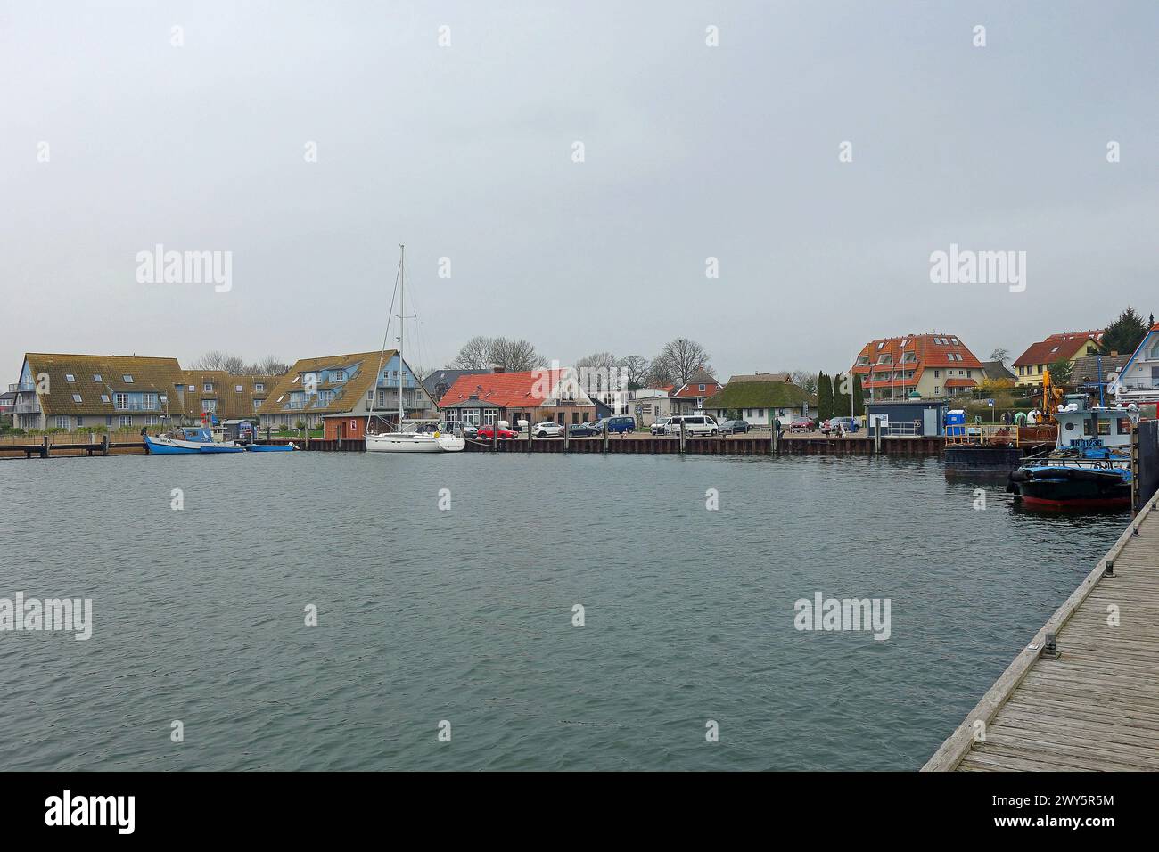 Yachthafen von Breege 01.04.2024 *** Breege marina 01 04 2024 Stock ...