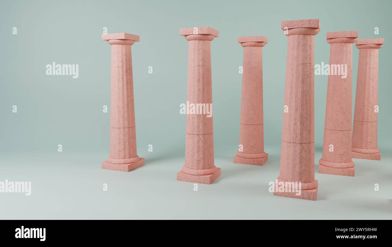 Alignment of Elegance: The Classical Column Collection Stock Photo - Alamy Alignment of Elegance: The Classical Column Collection Stock Photo - Alamy