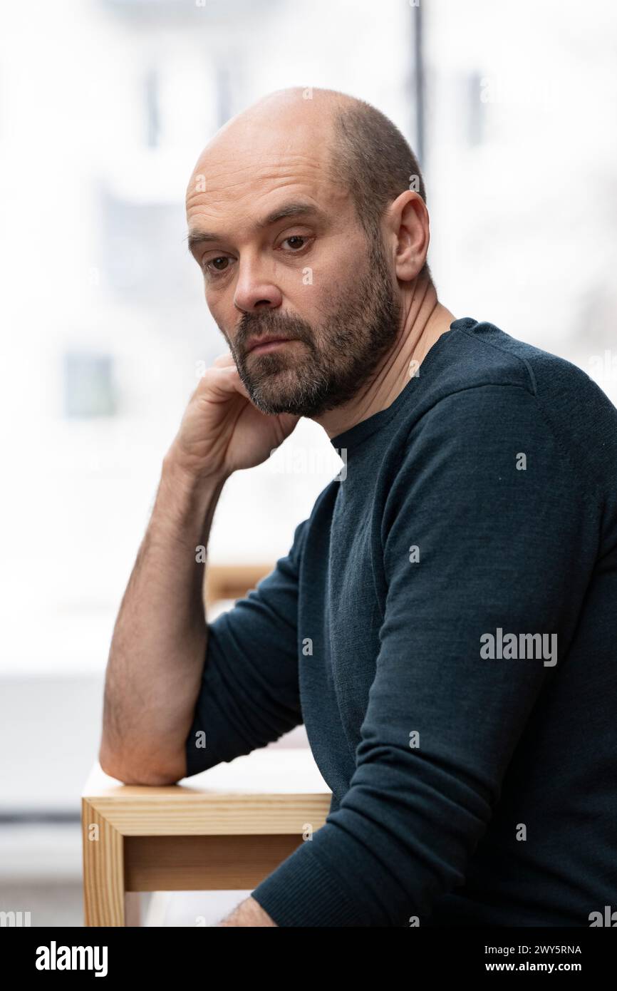 Swedish-Danish actor David Dencik photographed in Stockholm, Sweden, on ...