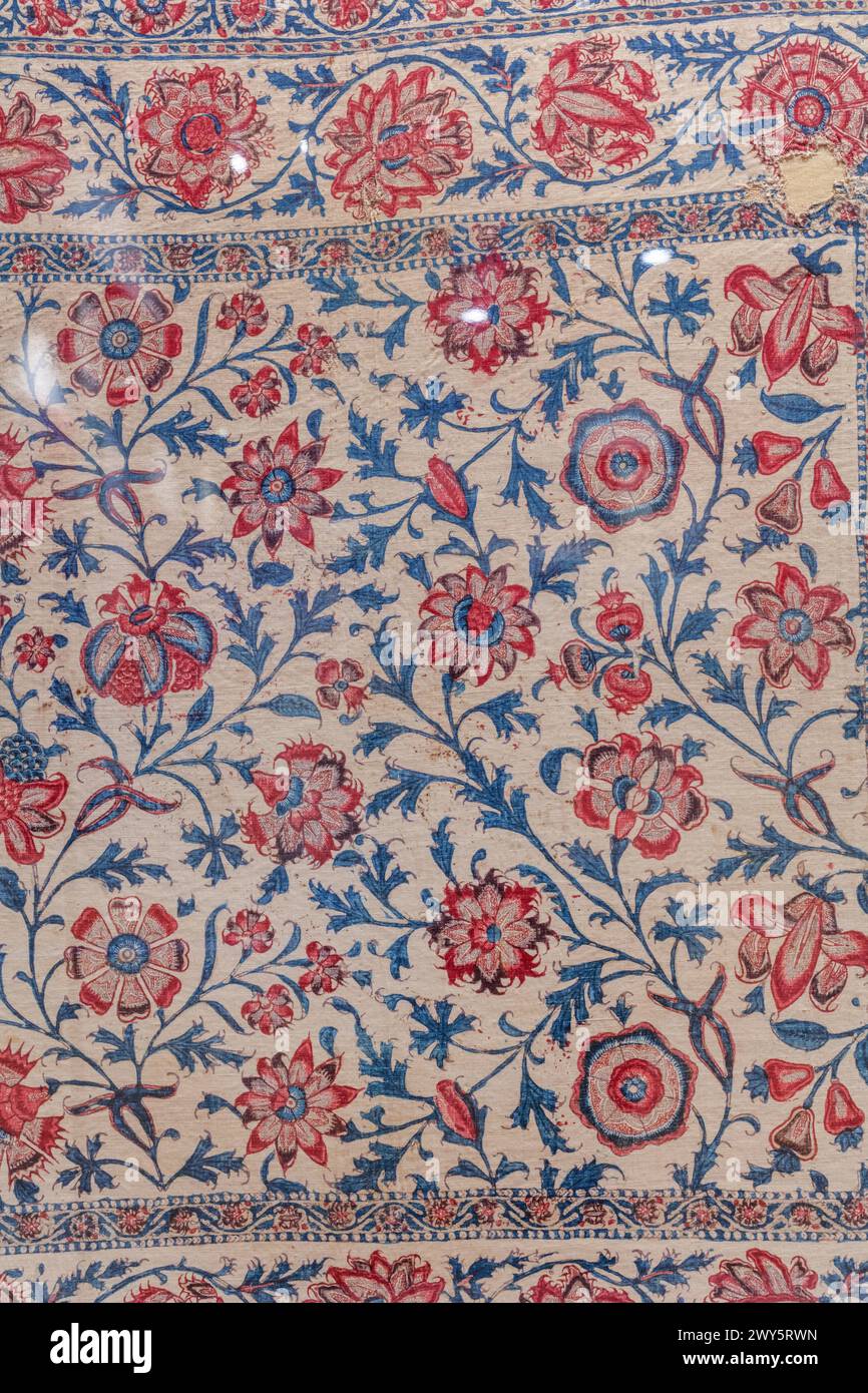 Traditional painted textile, National Crafts Museum, New Delhi, India ...