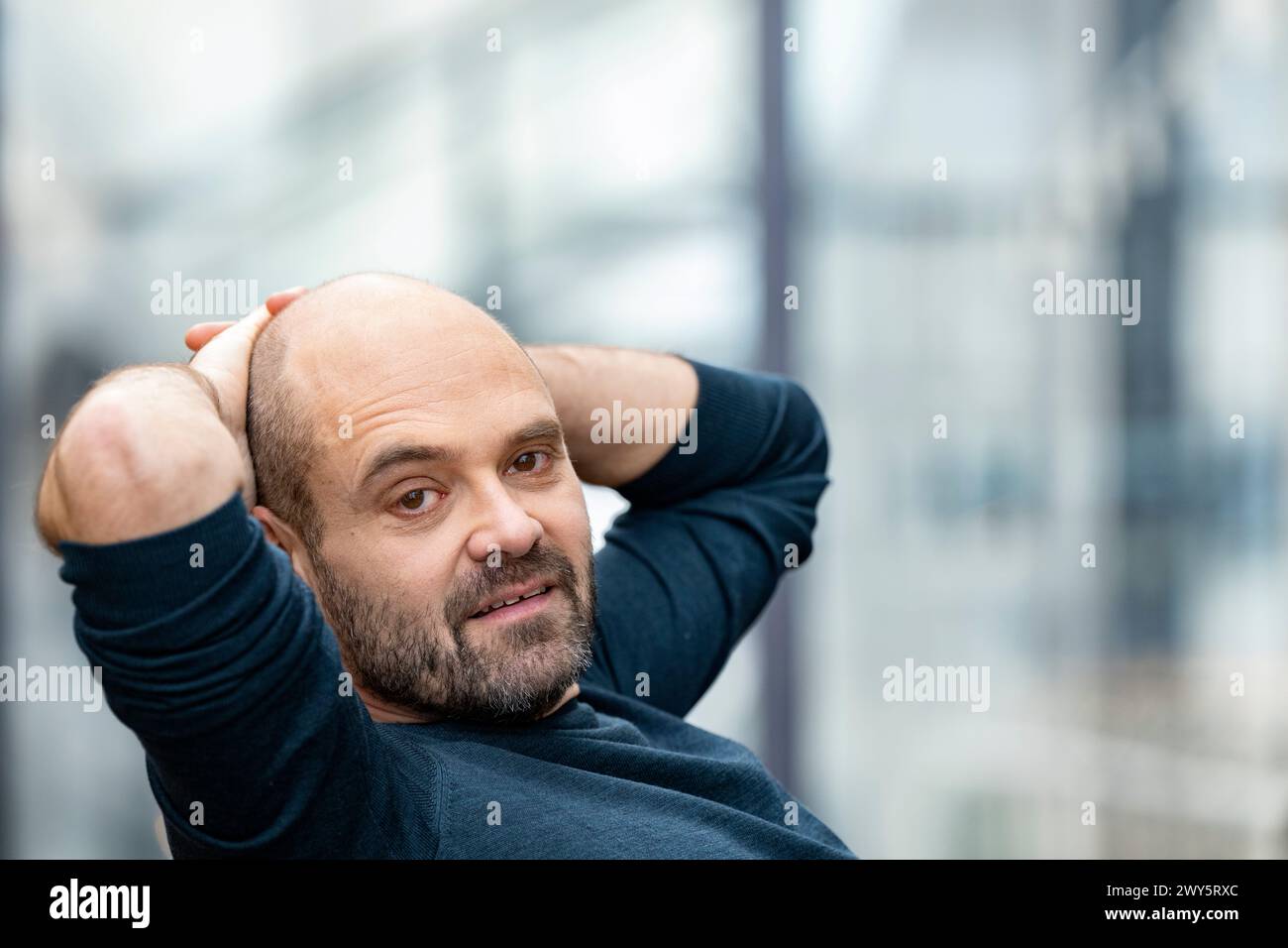 Swedish-Danish actor David Dencik photographed in Stockholm, Sweden, on ...