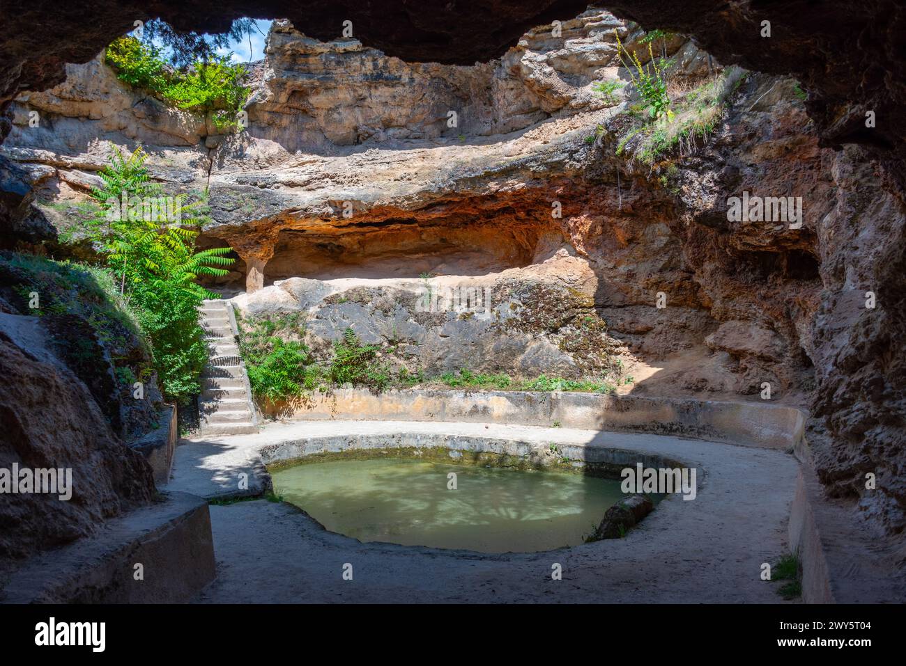 Germisara Roman Thermal Baths in Romania Stock Photo - Alamy