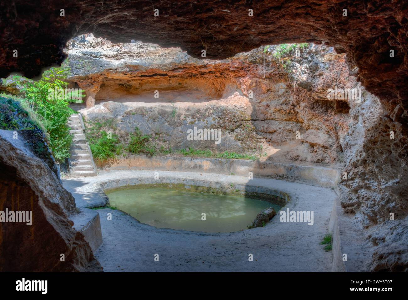 Germisara Roman Thermal Baths in Romania Stock Photo - Alamy