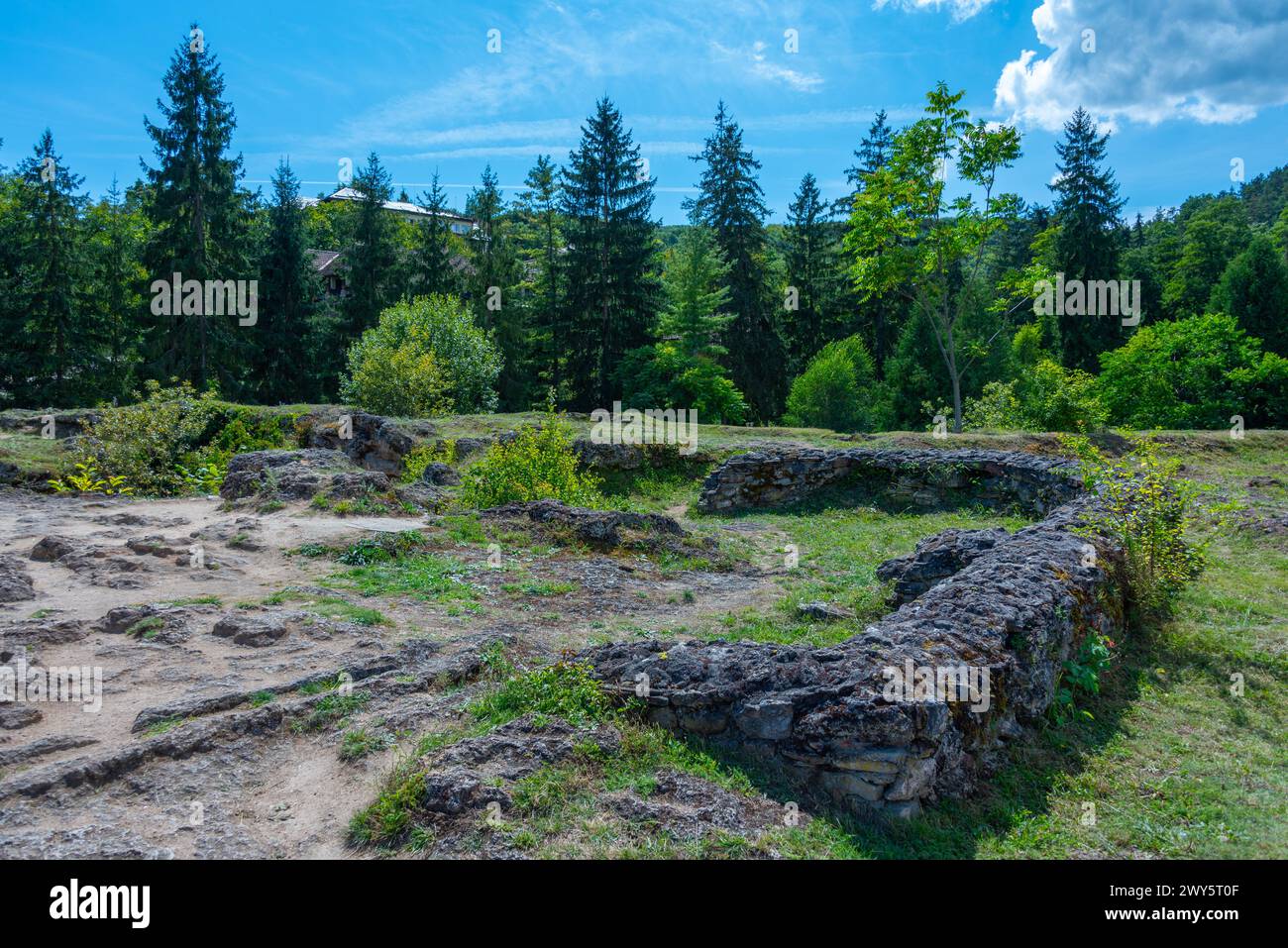 Germisara Roman Thermal Baths in Romania Stock Photo - Alamy