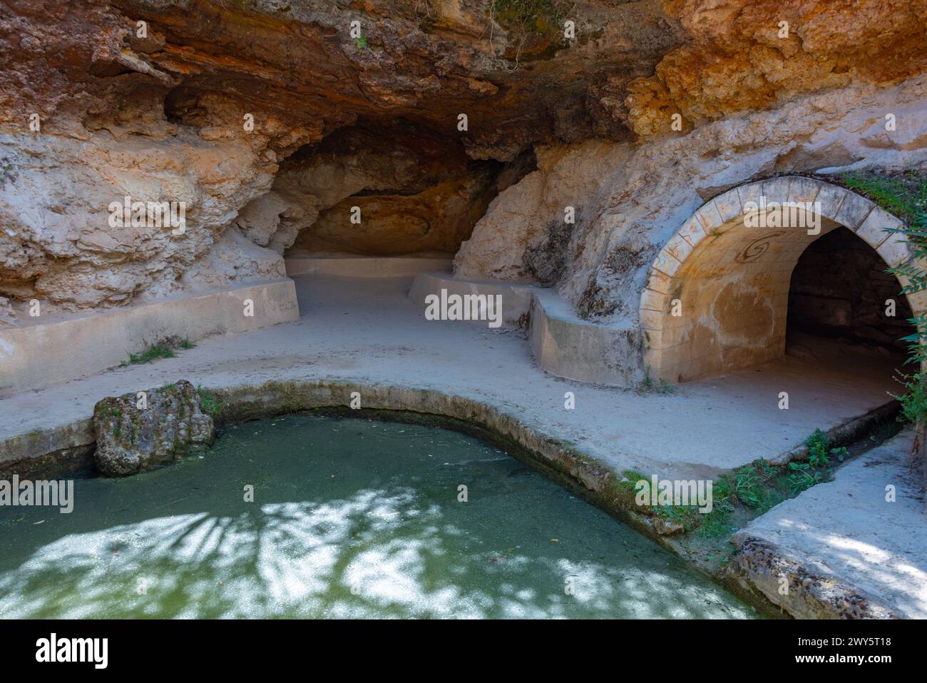 Germisara Roman Thermal Baths in Romania Stock Photo - Alamy