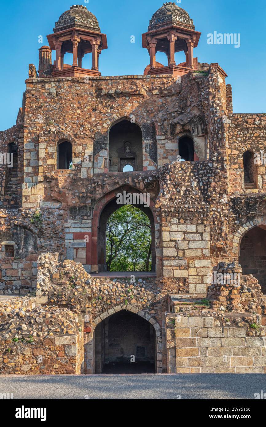 Humayun Gate, Purana Qila, Old Fort, New Delhi, India Stock Photo - Alamy