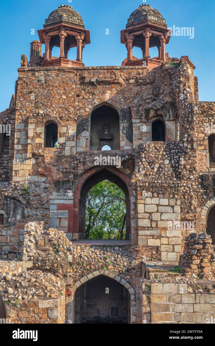Humayun Gate, Purana Qila, Old Fort, New Delhi, India Stock Photo - Alamy
