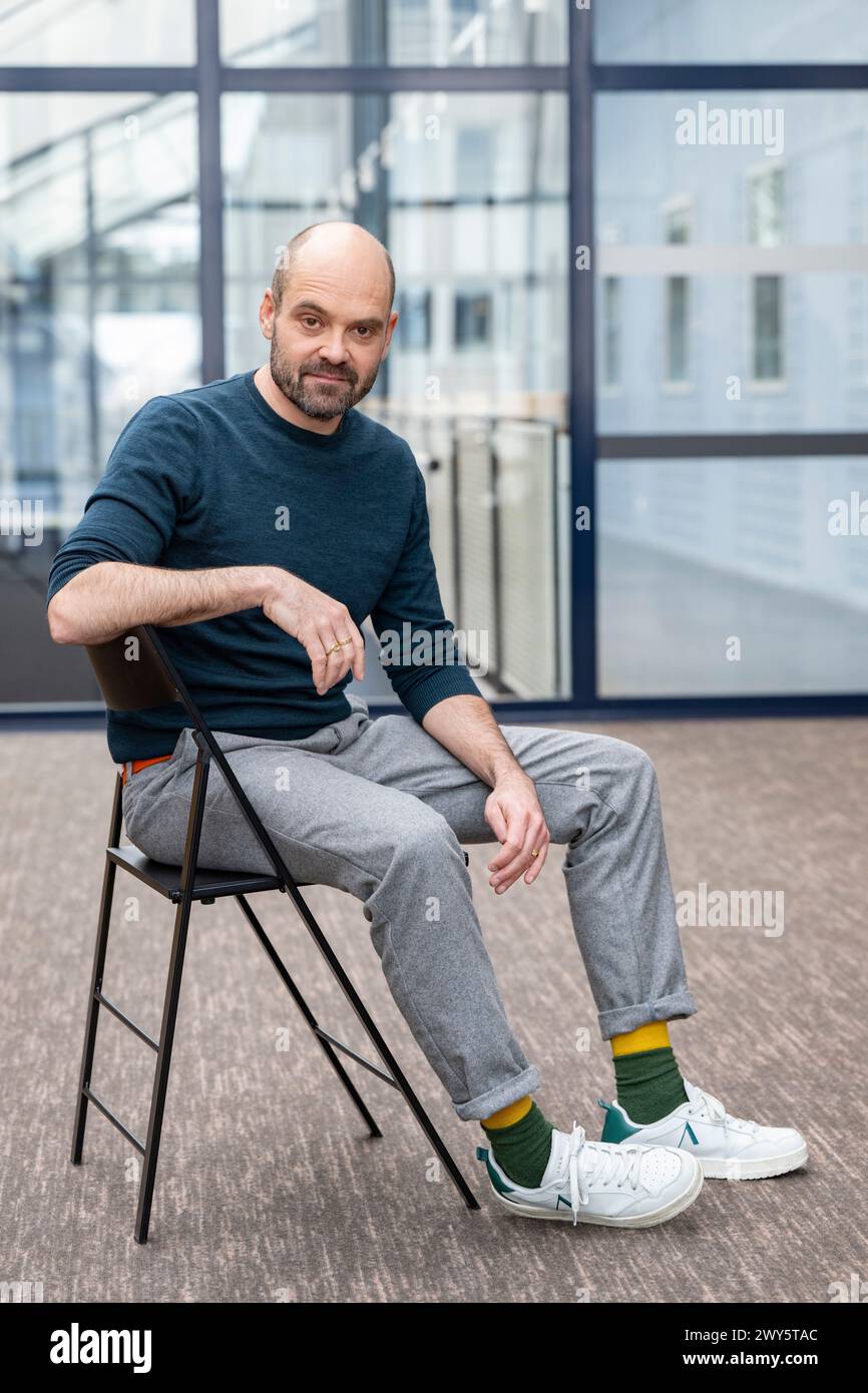 Swedish-Danish actor David Dencik photographed in Stockholm, Sweden, on ...