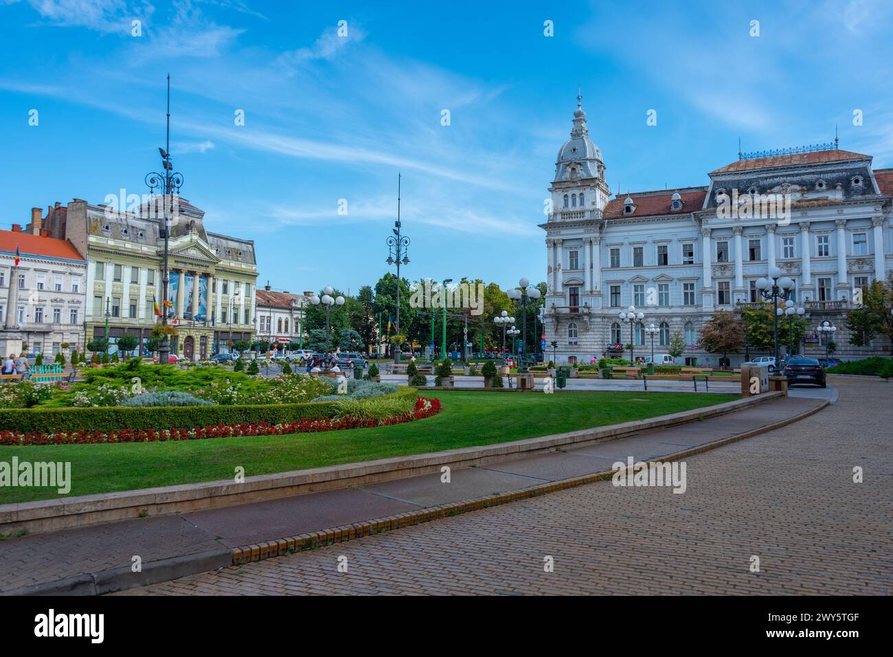 University Aurel Vlaicu in Arad, Romania Stock Photo - Alamy