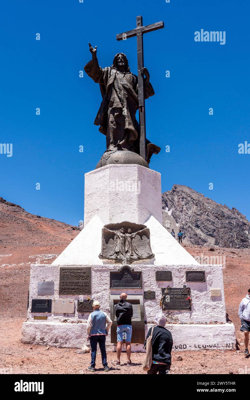 Christ The Redeemer of The Andes Statue, Mendoza Province, Argentina ...