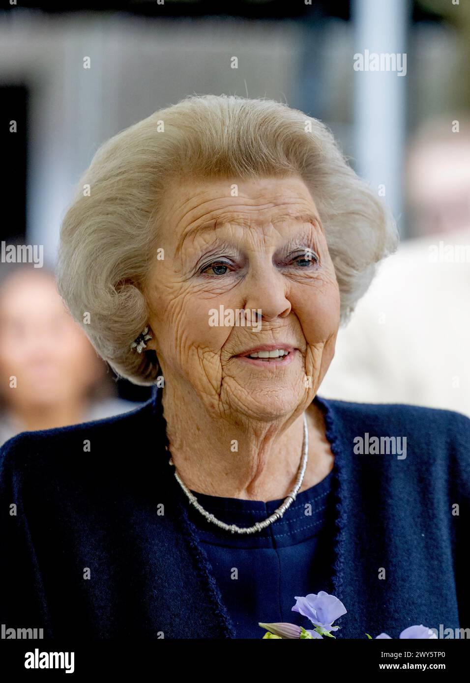 SOESTDIJK, the Netherlands, 04-04-2024 Princess Beatrix unveils the ...