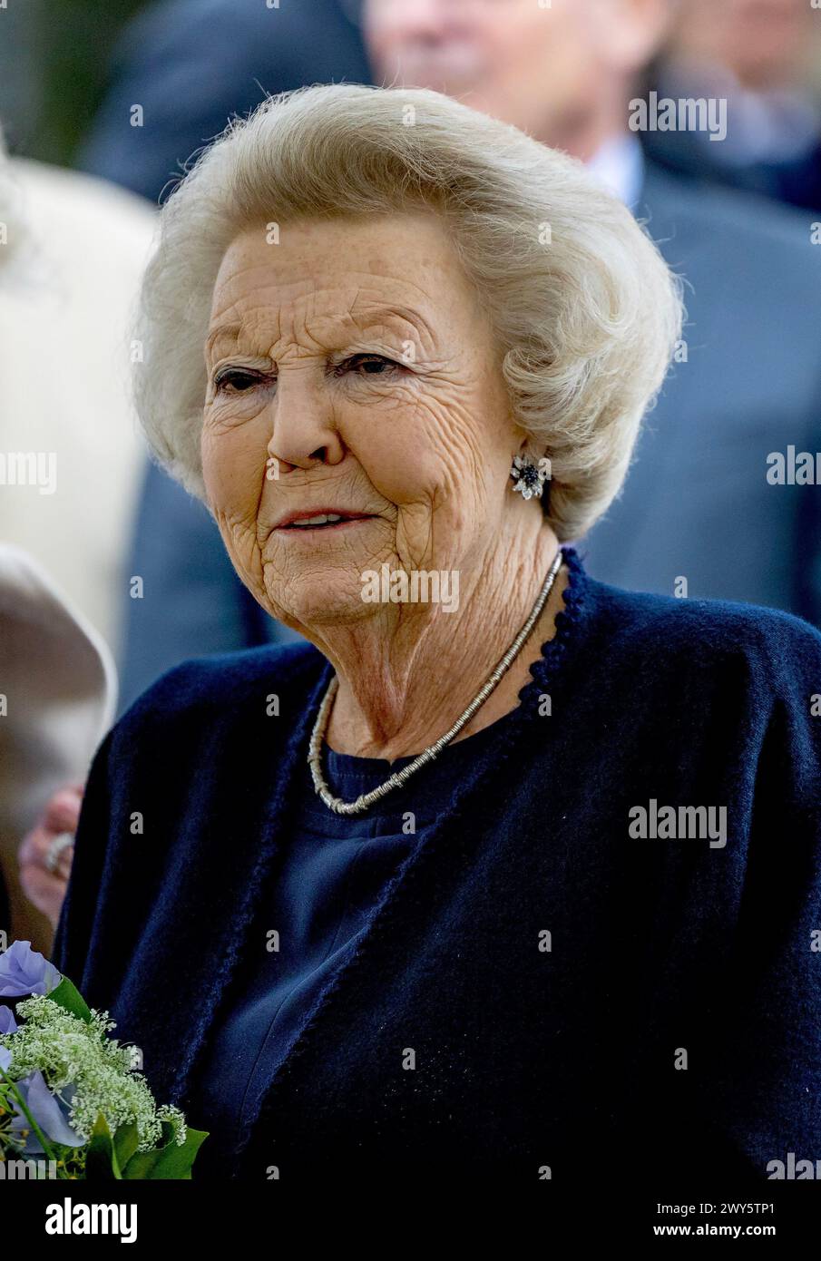 SOESTDIJK, the Netherlands, 04-04-2024 Princess Beatrix unveils the ...