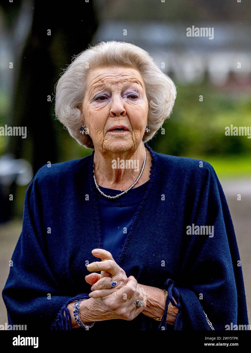 SOESTDIJK, the Netherlands, 04-04-2024 Princess Beatrix unveils the ...