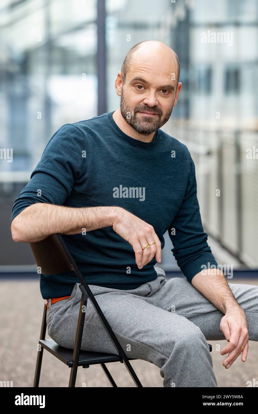Swedish-Danish actor David Dencik photographed in Stockholm, Sweden, on ...