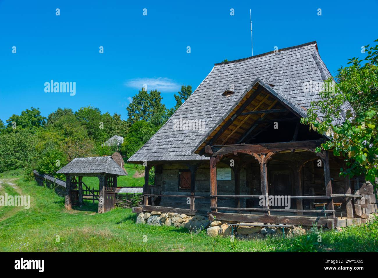 Baia Mare Village Museum in Romania Stock Photo - Alamy