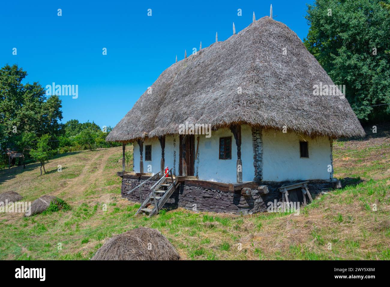 Baia Mare Village Museum in Romania Stock Photo - Alamy