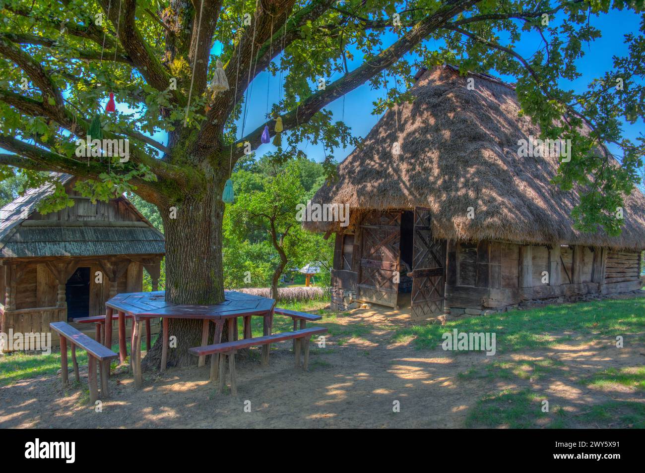 Baia Mare Village Museum in Romania Stock Photo - Alamy