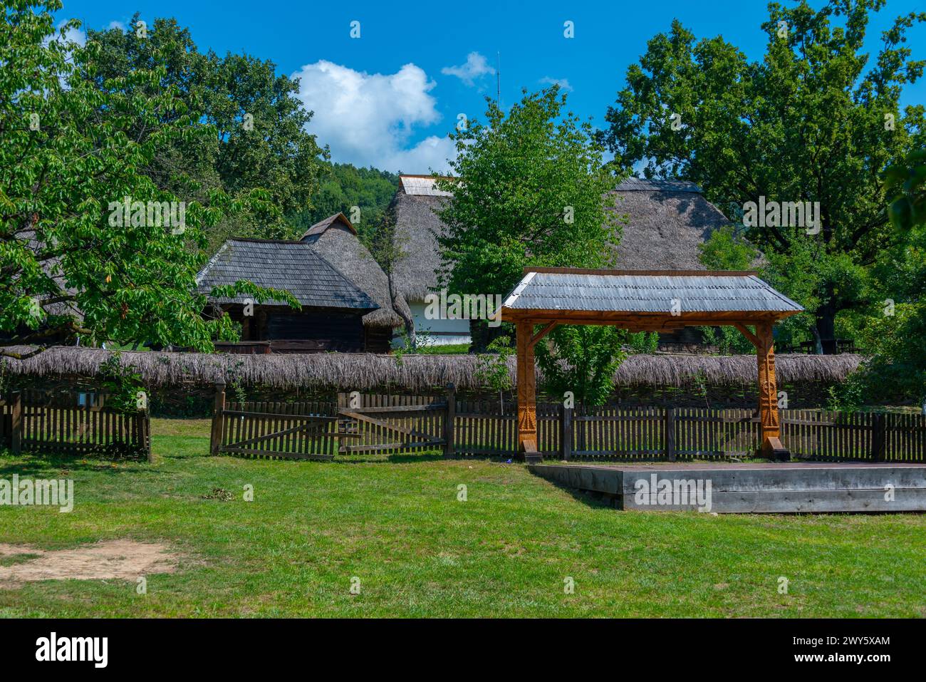 Baia Mare Village Museum in Romania Stock Photo - Alamy