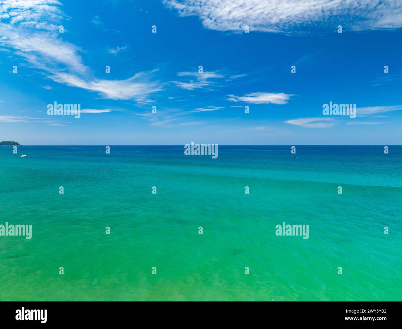 Amazing Top view sea surface waves landscape background Stock Photo - Alamy