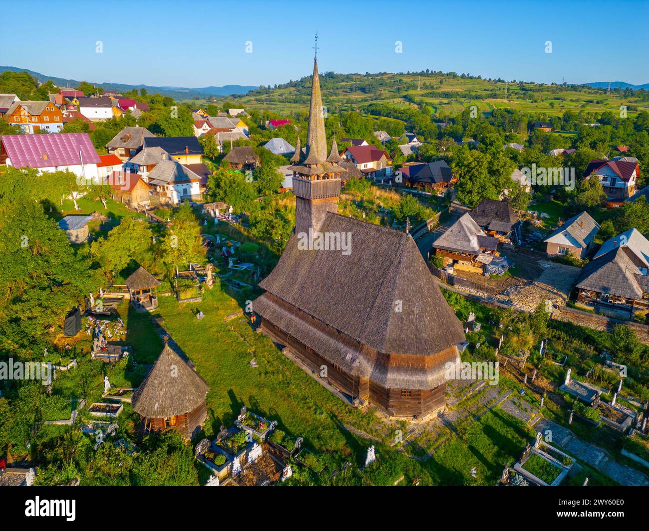Church of St. Nicholas in Budesti, Romania Stock Photo - Alamy