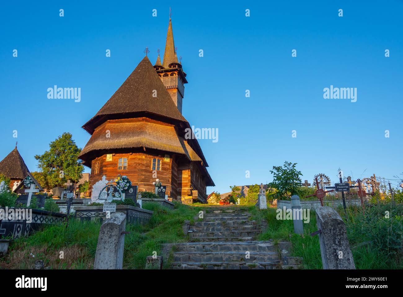Church of St. Nicholas in Budesti, Romania Stock Photo - Alamy