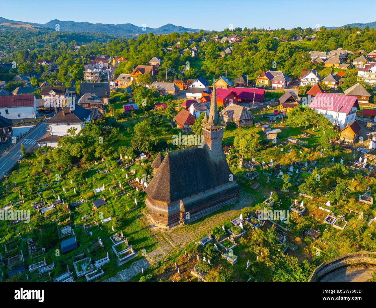 Church of St. Nicholas in Budesti, Romania Stock Photo - Alamy