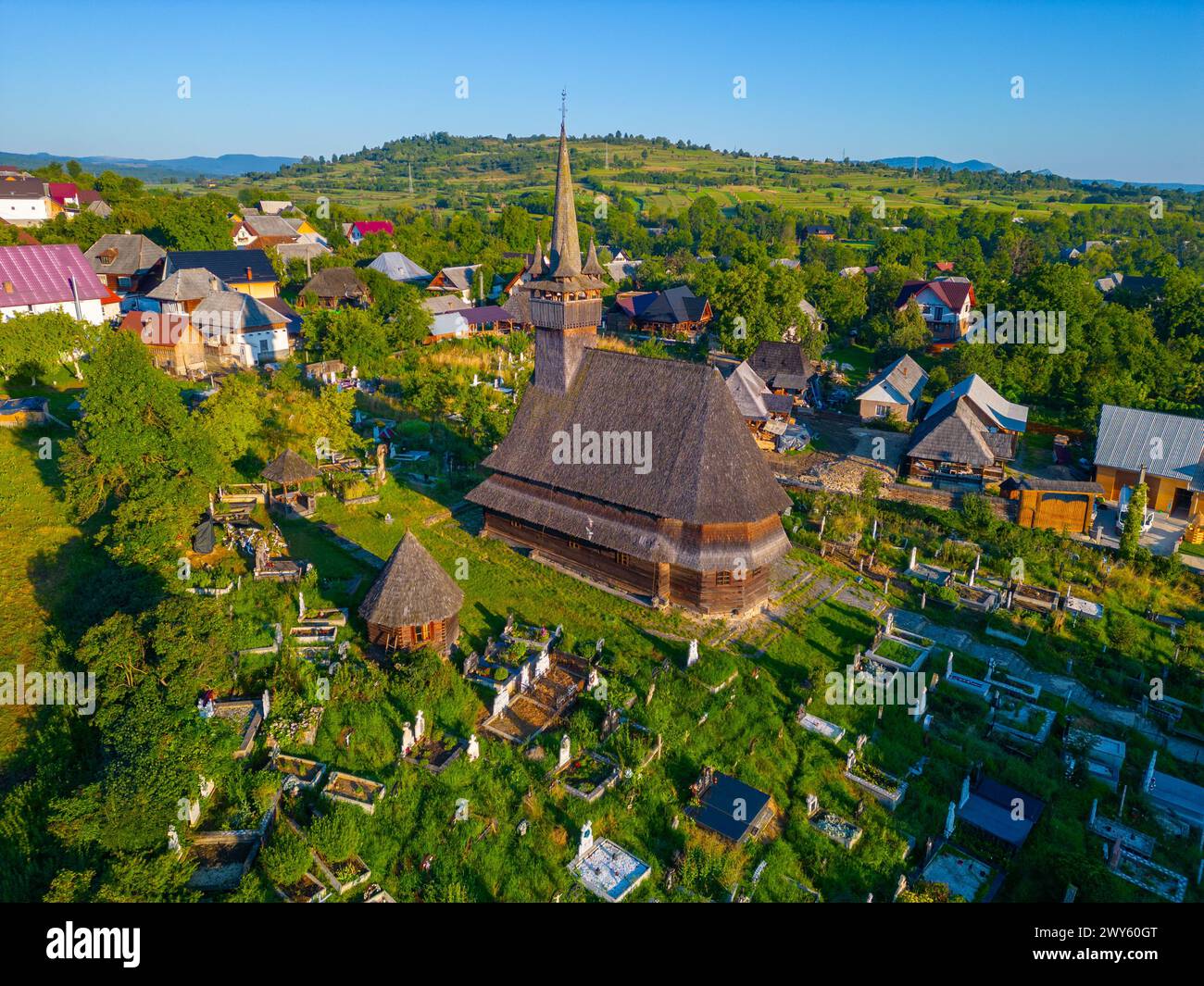 Church of St. Nicholas in Budesti, Romania Stock Photo - Alamy