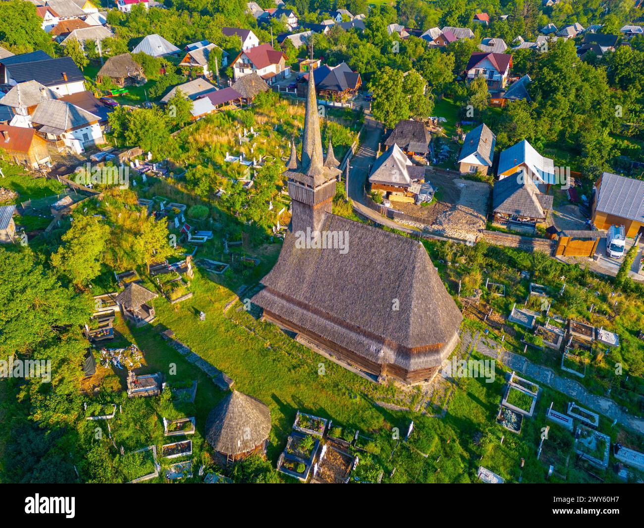 Church of St. Nicholas in Budesti, Romania Stock Photo - Alamy