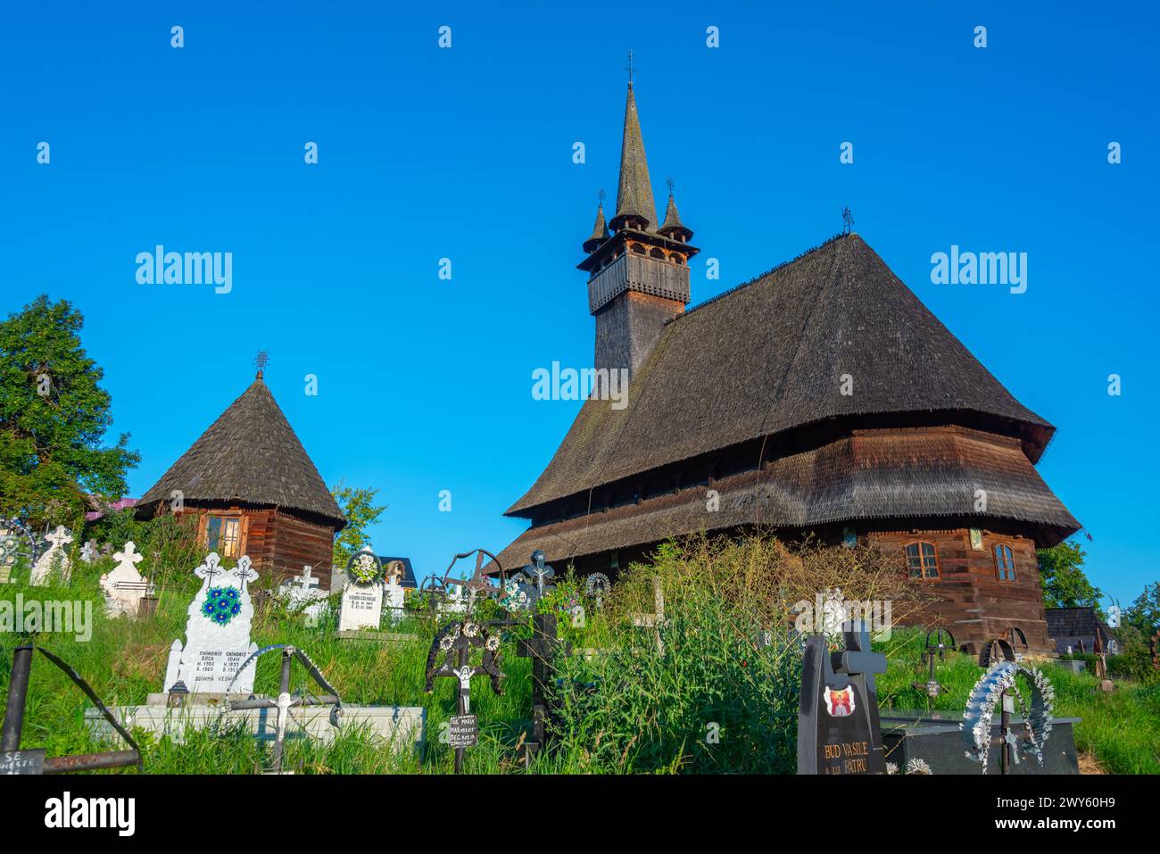 Church of St. Nicholas in Budesti, Romania Stock Photo - Alamy