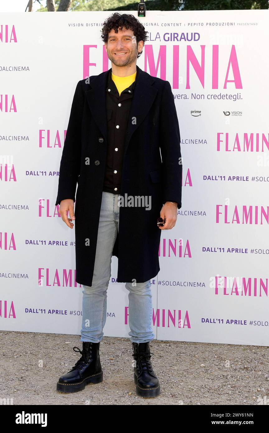Fabrizio Colica beim Photocall zum Kinofilm Flaminia in der Villa ...