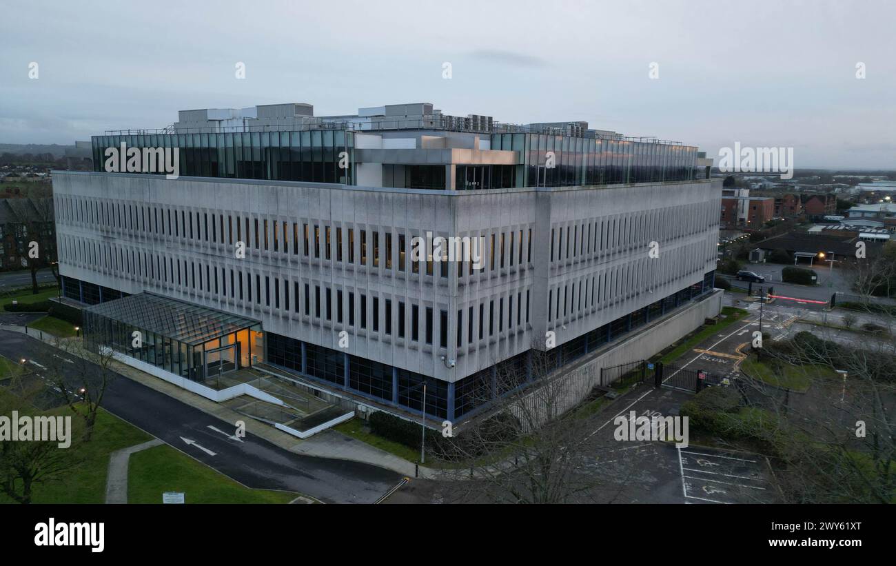 American Express Building, Burgess Hill Stock Photo - Alamy