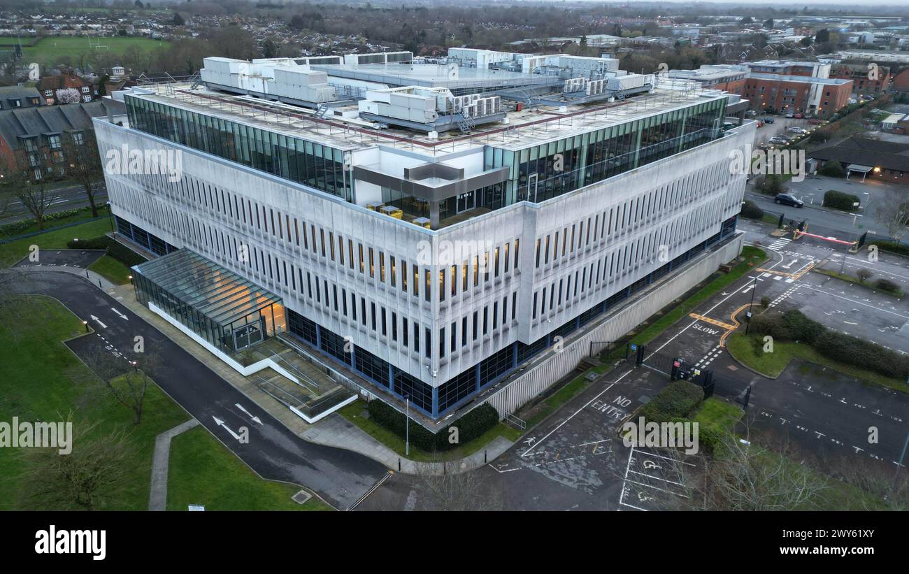 American Express Building, Burgess Hill Stock Photo - Alamy