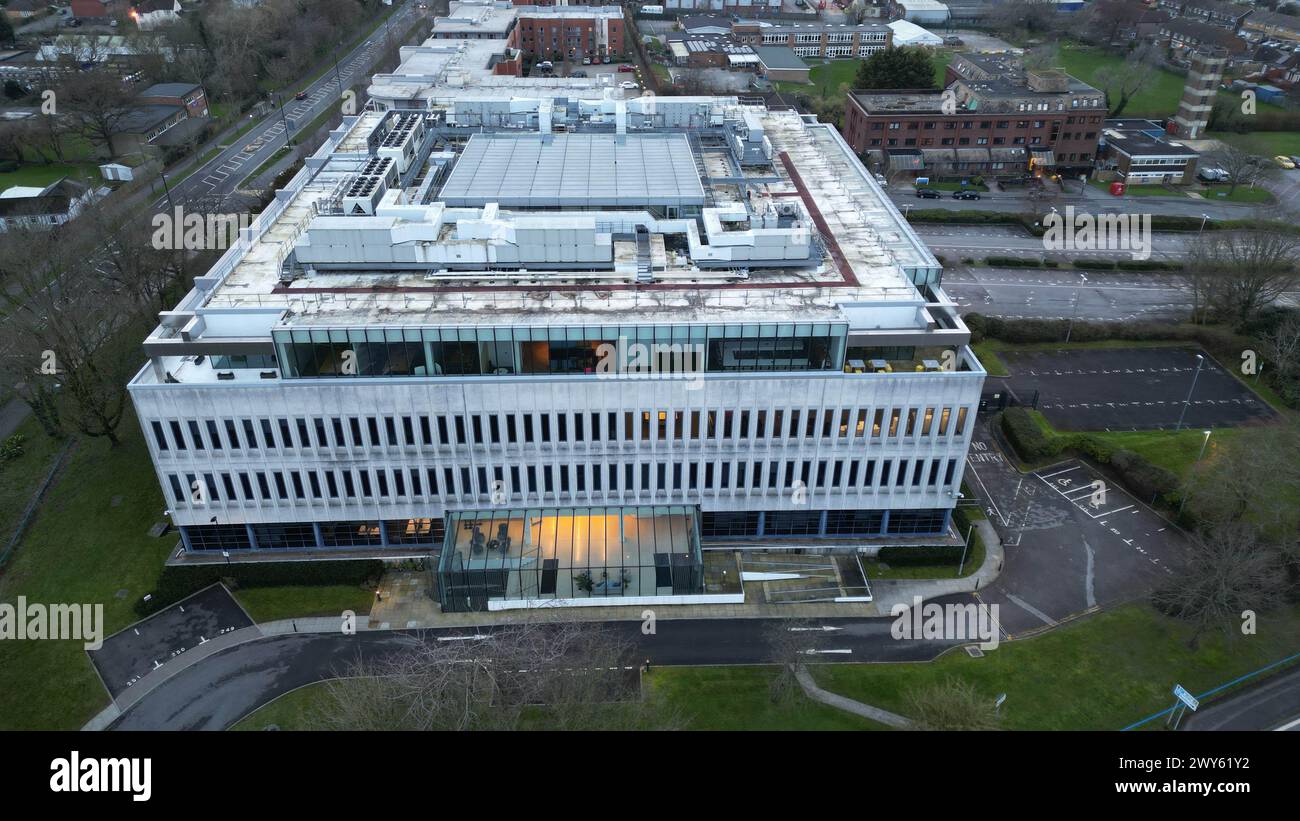 American Express Building, Burgess Hill Stock Photo - Alamy