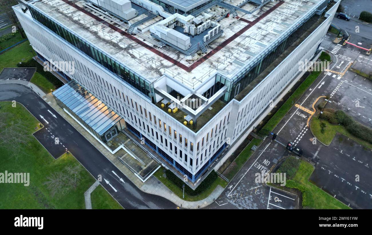 American Express Building, Burgess Hill Stock Photo - Alamy