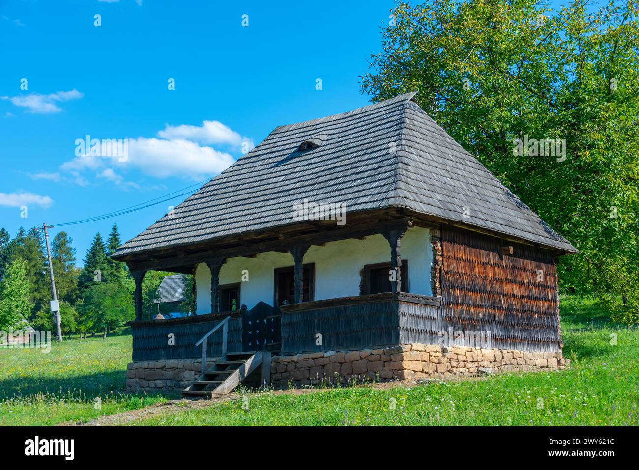 Ethnographic Park Romulus Vuia at Cluj-Napoca, Romania Stock Photo - Alamy