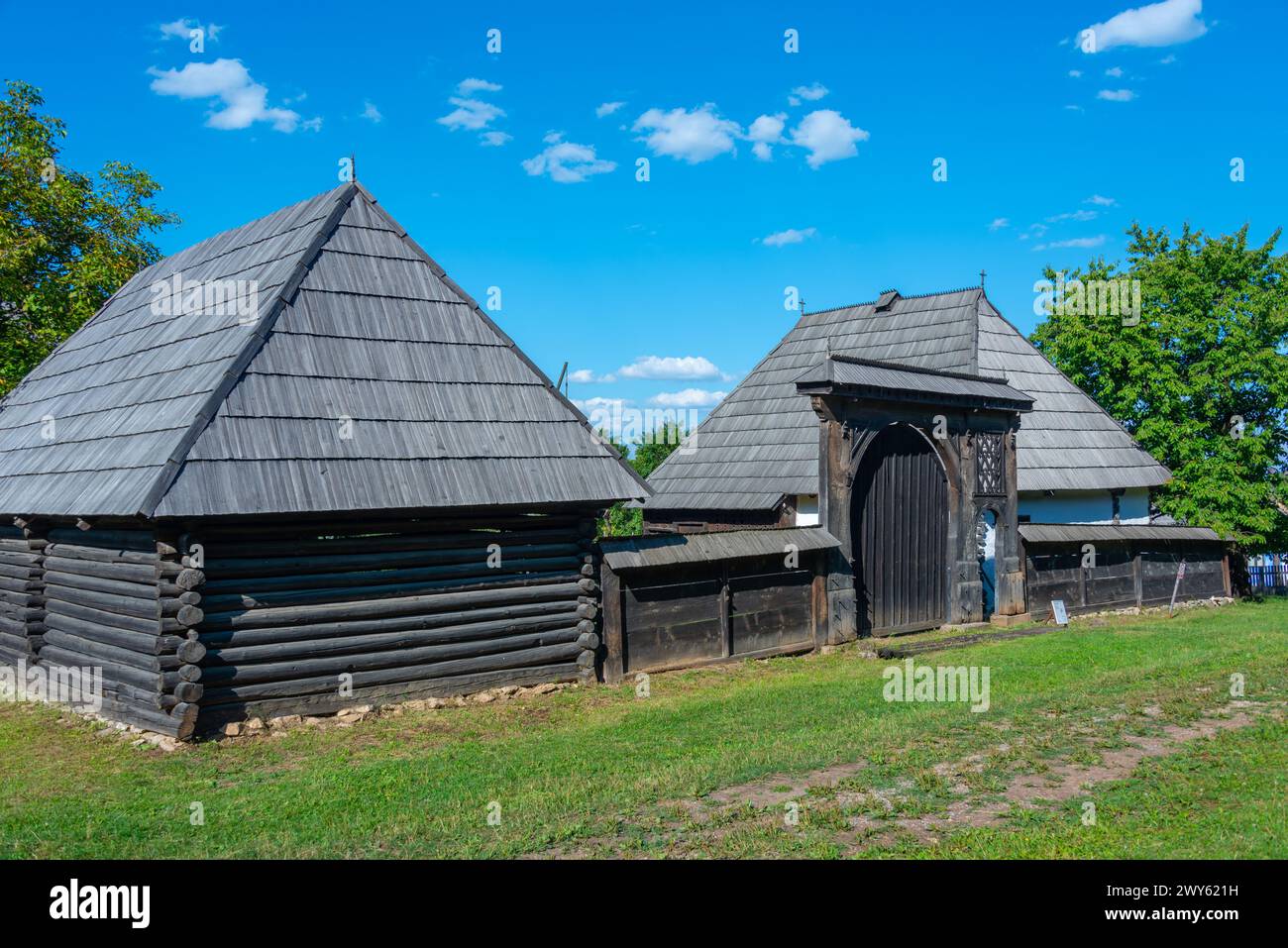Ethnographic Park Romulus Vuia at Cluj-Napoca, Romania Stock Photo - Alamy