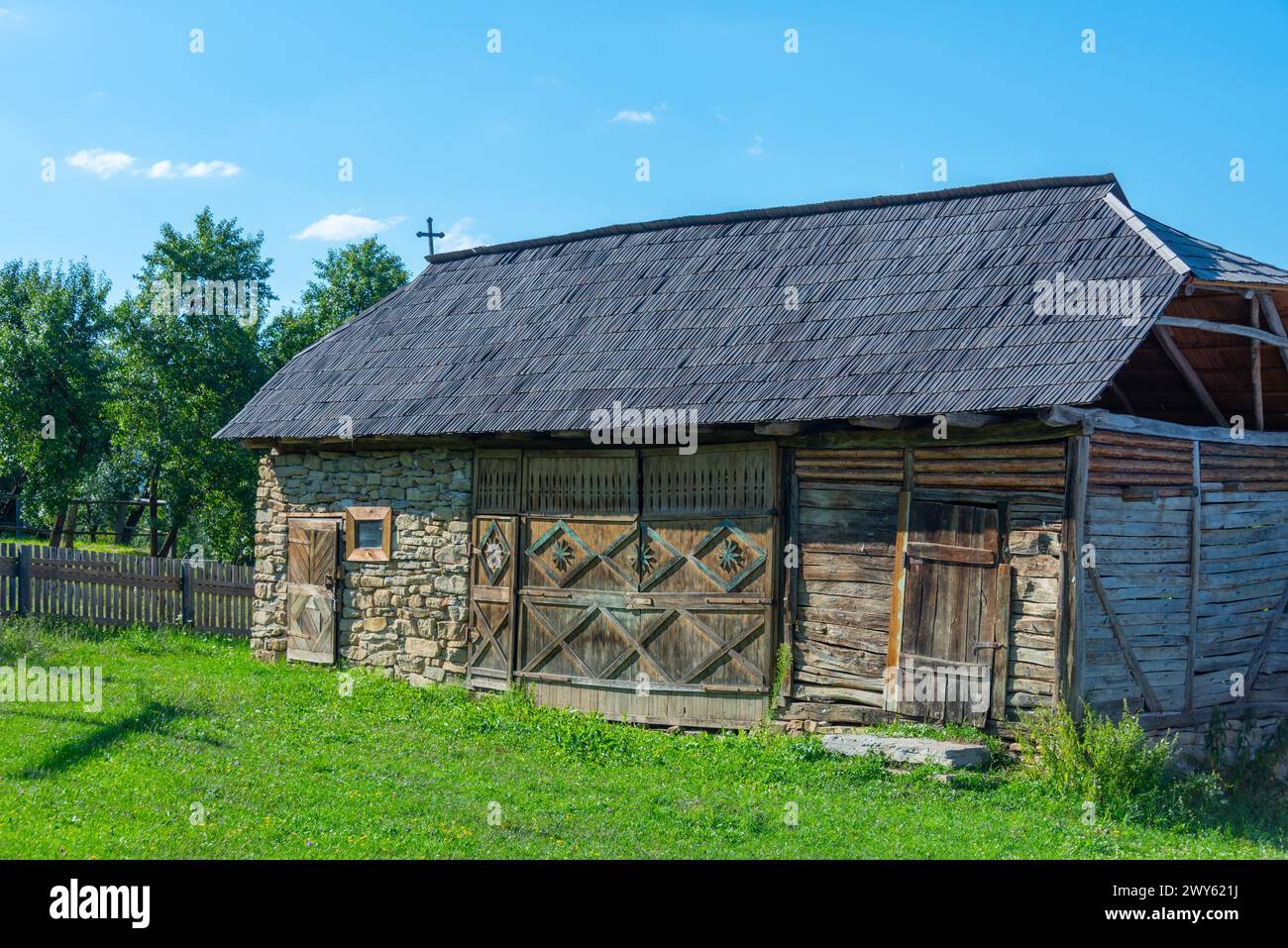 Ethnographic Park Romulus Vuia at Cluj-Napoca, Romania Stock Photo - Alamy